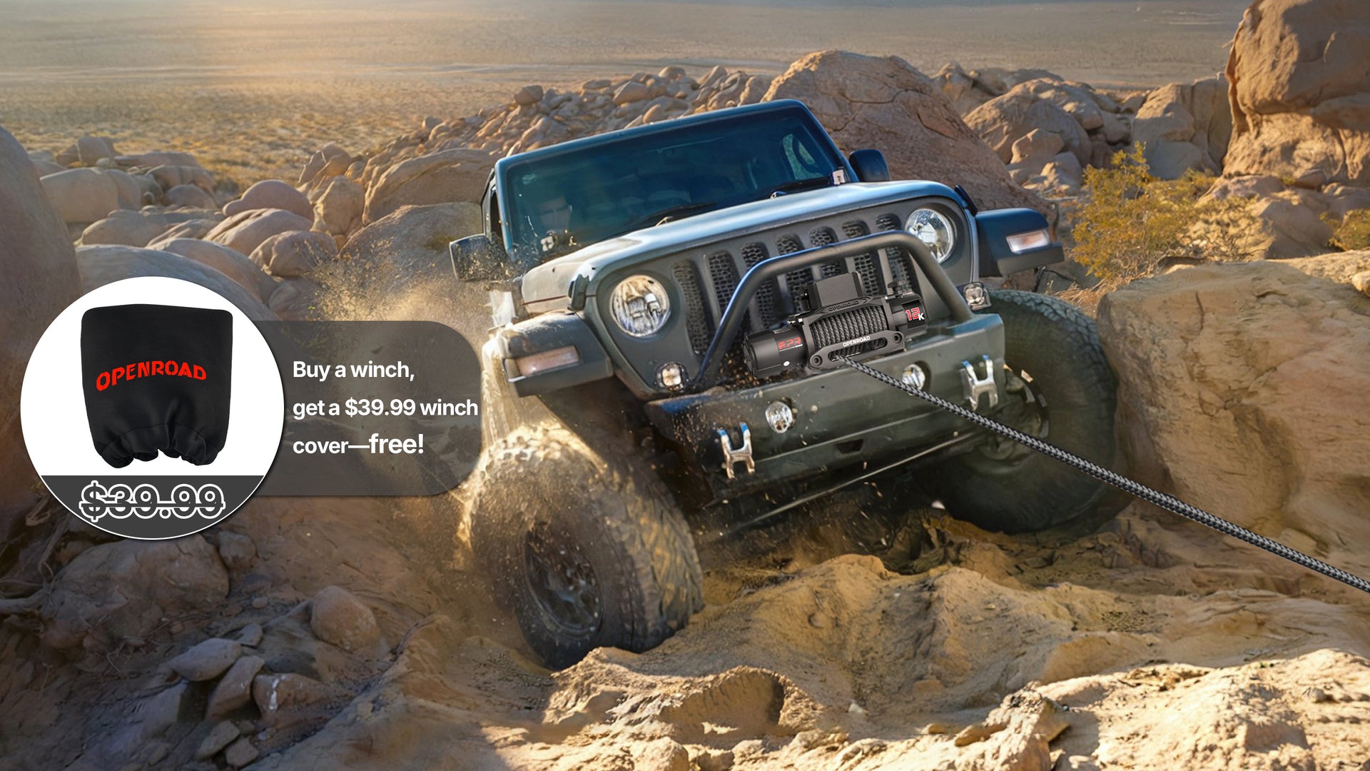 Electric Winches, Off Road Roof Top Tents & Awnings – Openroad4wd